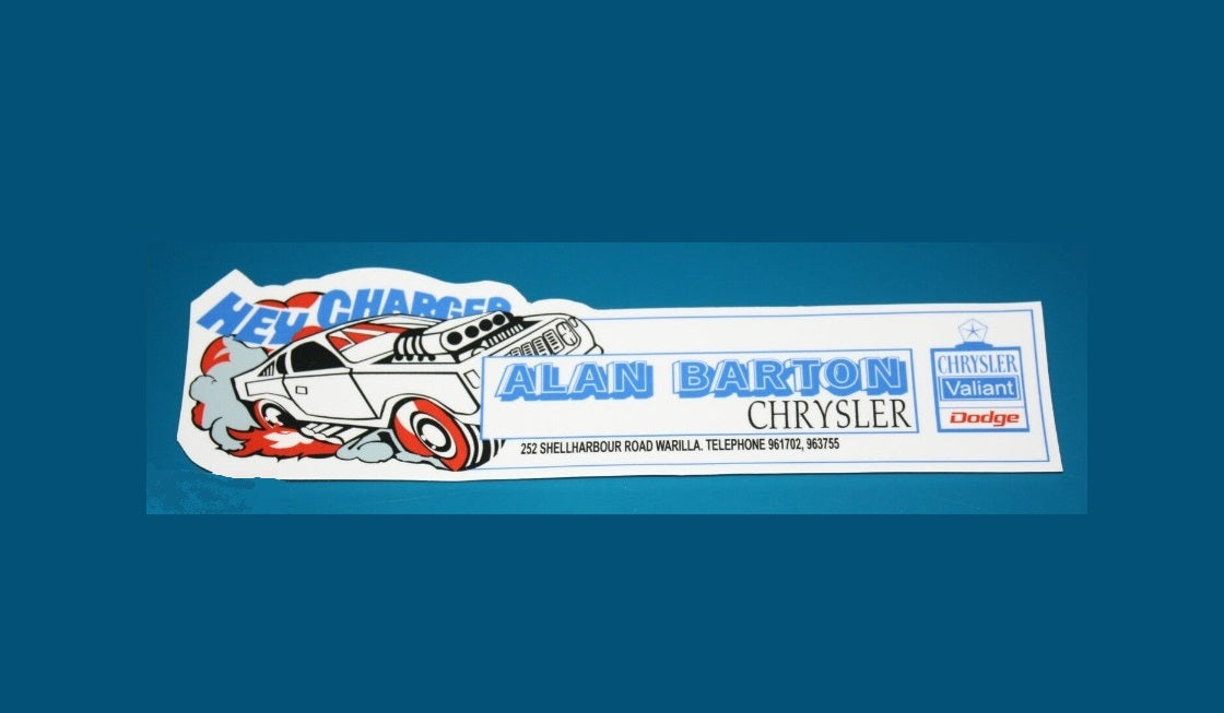 Alan Barton Chrysler, NSW - Dealership Decal