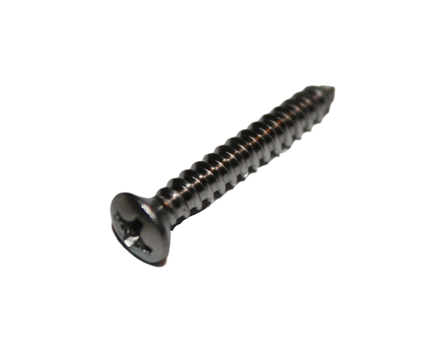 Stainless Countersunk Taping Screw : #6 Gauge.