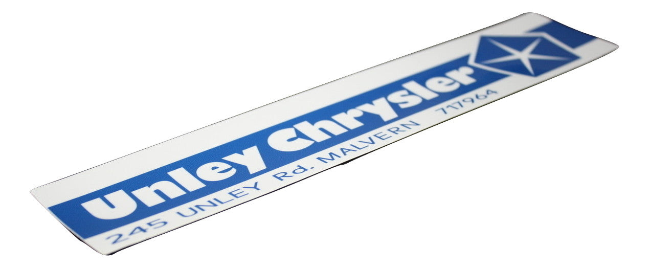 Unley Chrysler | Decals