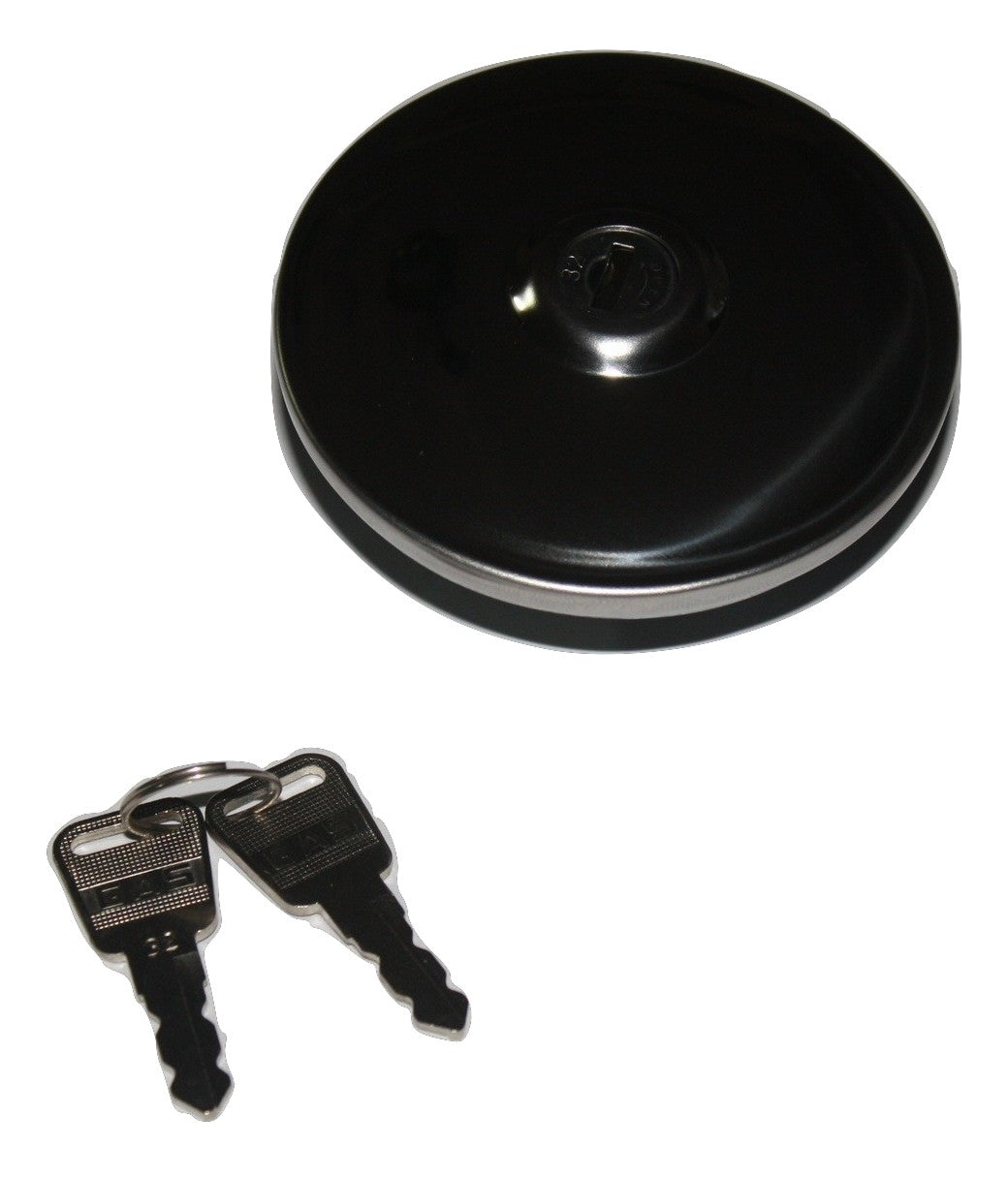 Chrome Lockable Push in Fuel Cap | Air, Fuel & Emission Systems