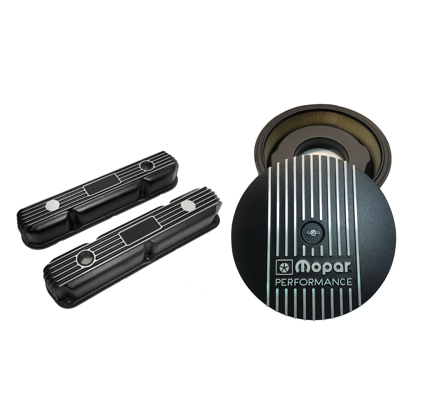 Mopar Performance Air Cleaner & (Aftermarket) Valve Cover Package - Su