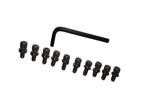 Stainless Rocker Cover Bolt Set - Suits Chrysler Small block with Tin