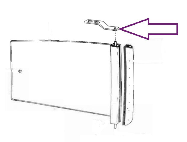 Upper Pivot Bracket Set - Suits VJ-CL Charger