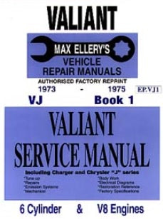 Workshop Service Manual : VJ Book 1 | Books & Literature