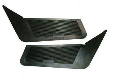 Mud flap Set, Front - Suits AP5 AP6 VC