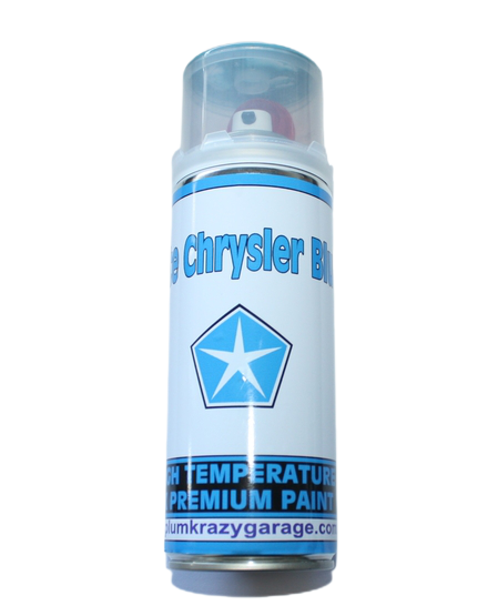 2K Premium Paint - Chrysler Late BLUE- Aerosol High Temp Engine Paint