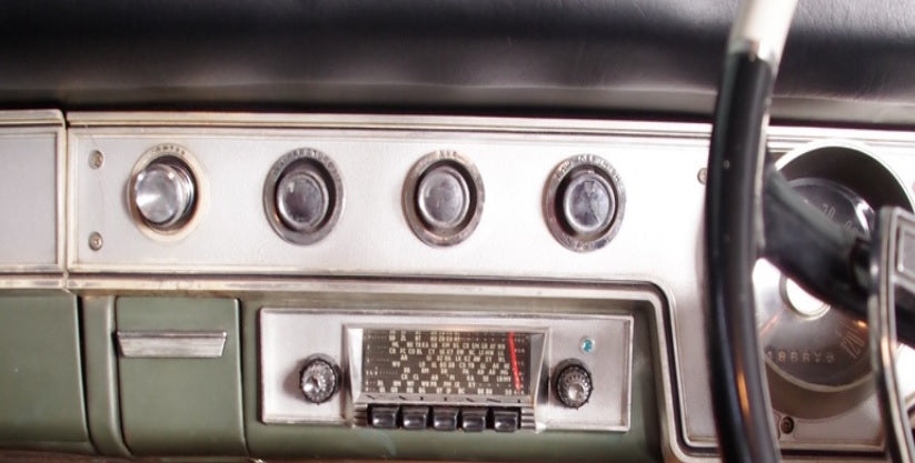 Radio Facia Plate Inlay : Valiant - Diamond Dot / Astor | Interior