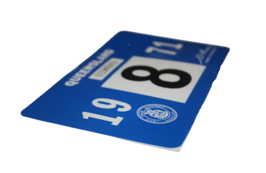 Vintage Rego Sticker : QLD 1971 | Decals