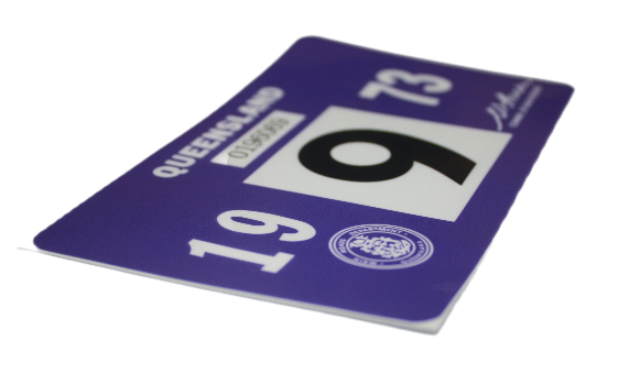 Vintage Rego Sticker : QLD 1973 | Decals