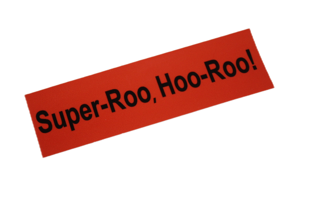Super Roo, Hoo-roo! Sticker | Decals