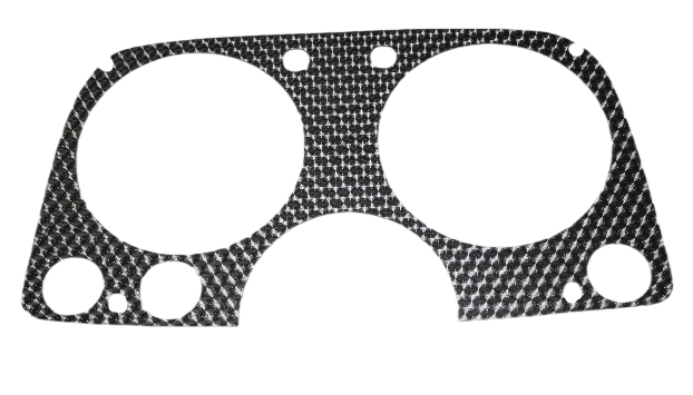 Dash Instrument Fascia Plate : SV1 Fishscale Finish | Interior
